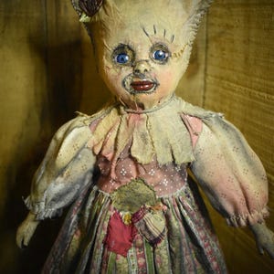 Creepy Girl Doll Cute Masked Doll Haunt Spooky Zombie Dollz Original ...
