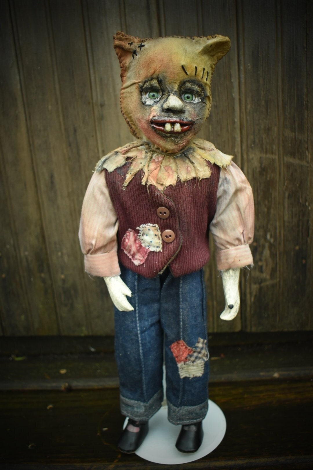 Creepy Boy Doll Cute Masked Haunt Spooky Zombie Dollz Original Scary ...