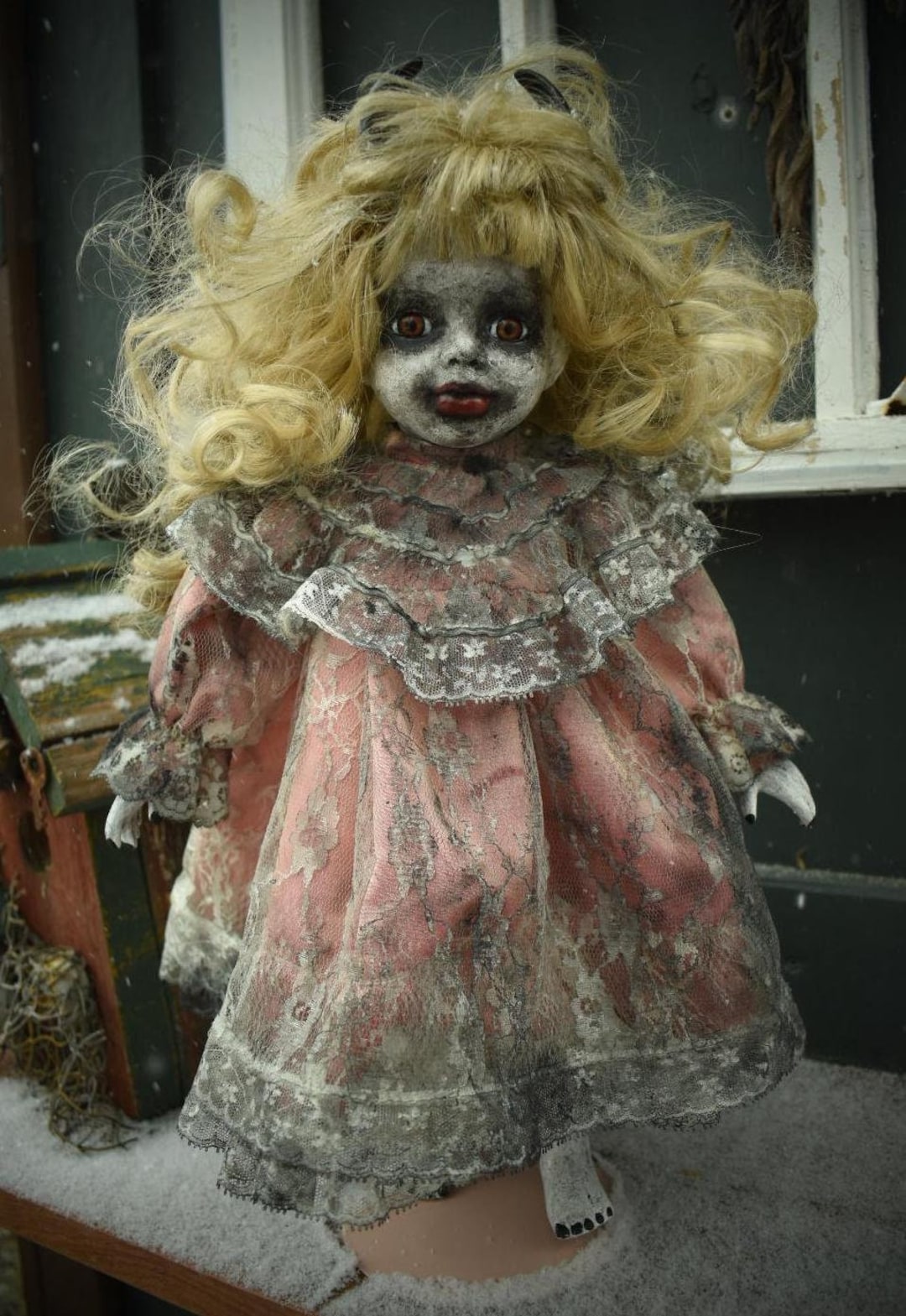 Creepy Demon Woman Doll Scary Girl Devil Zombie Dollz Original ...