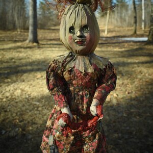 Creepy Girl Doll Cute Masked Doll Haunt Spooky Zombie Dollz Original ...