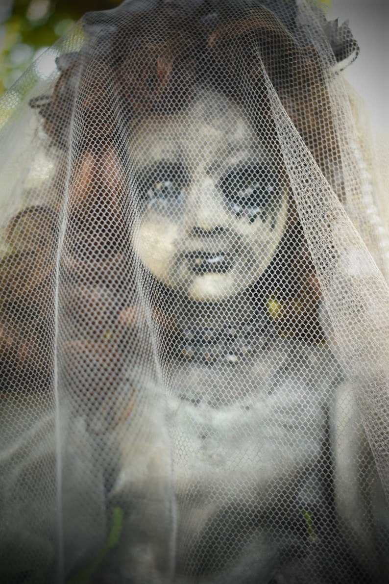 Creepy Dark Art Haunted Bride Spooky Haunted Zombie Dollz - Etsy