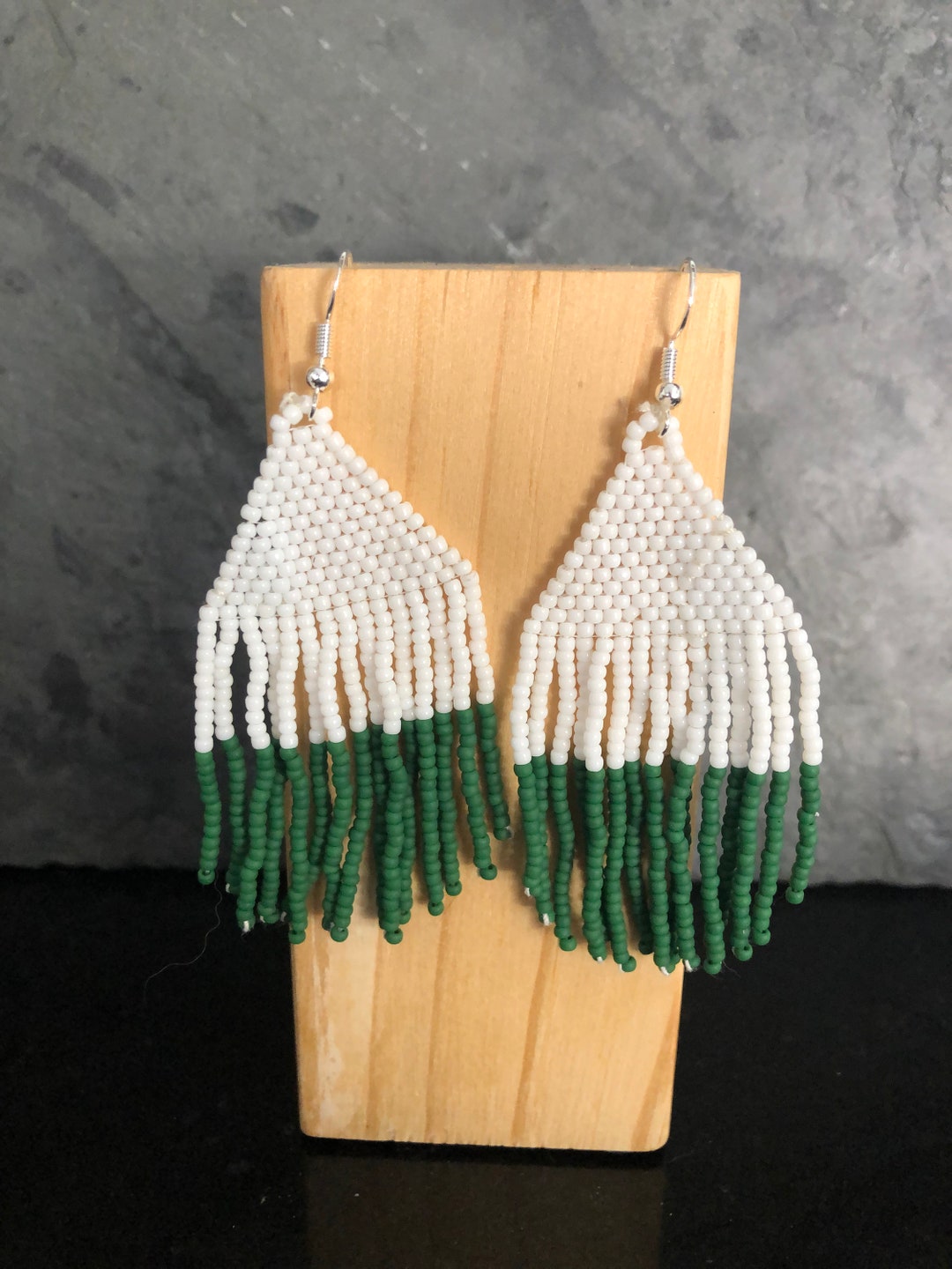 Colorblock: White and Green - Etsy