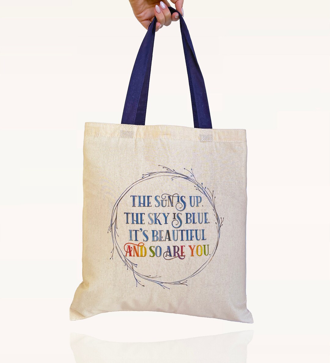 The Sun is up the Sky is Blue Tote Bag | Beatles, Dear Prudence ...