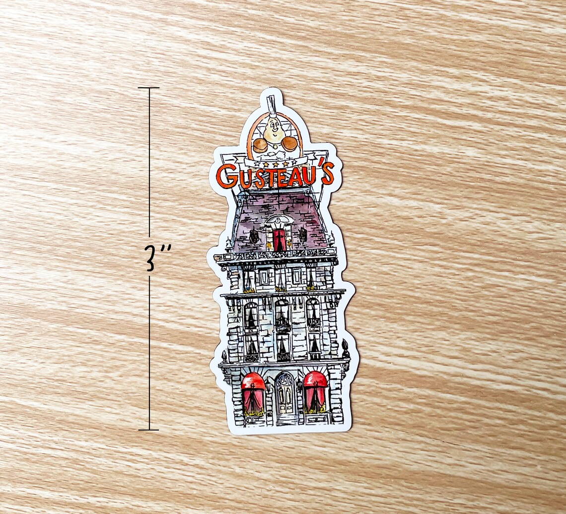 Gusteau's Restaurant 3 Magnet Original Artwork | Etsy