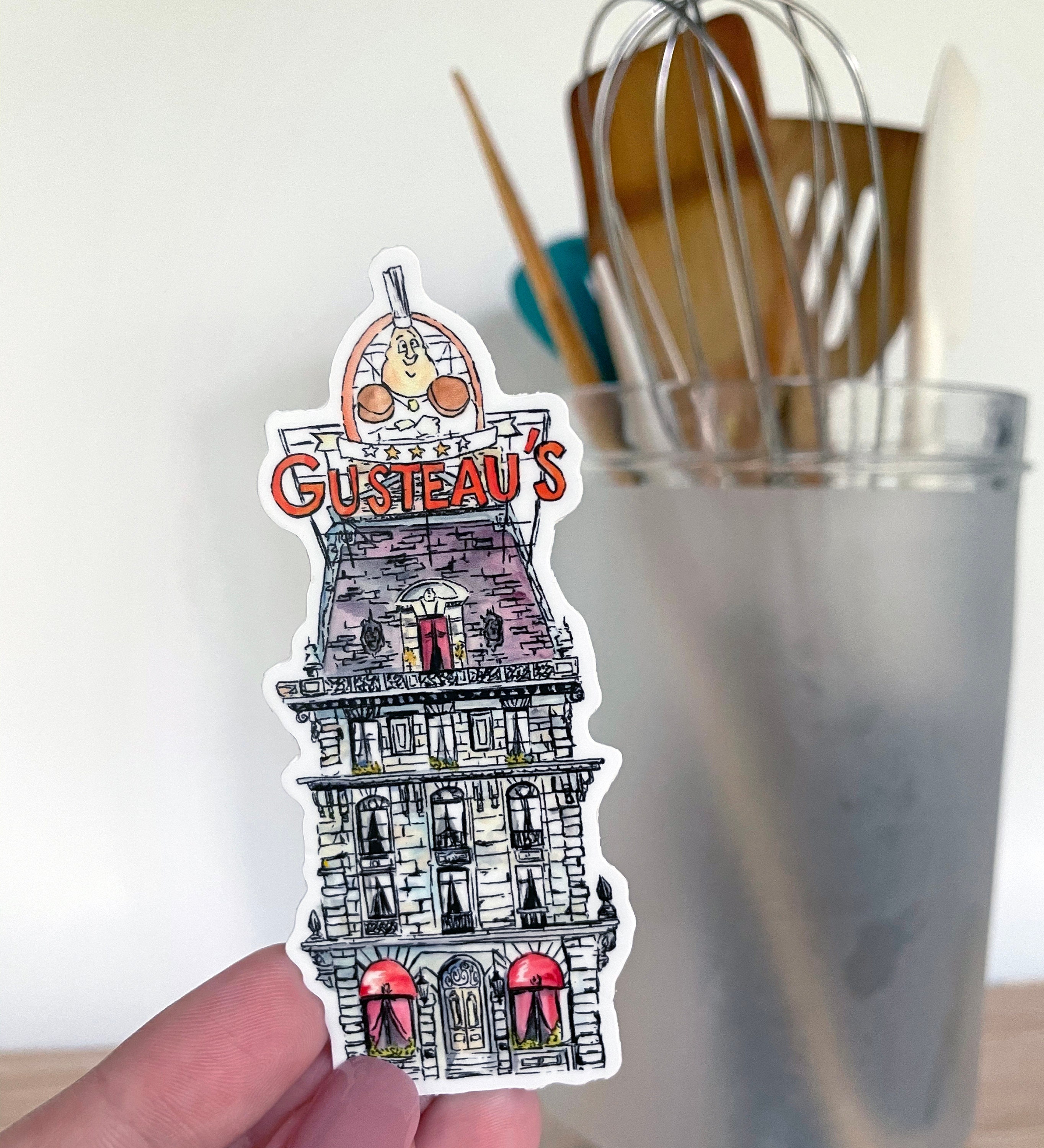 Gusteau's Restaurant 3 Sticker Original Artwork - Etsy
