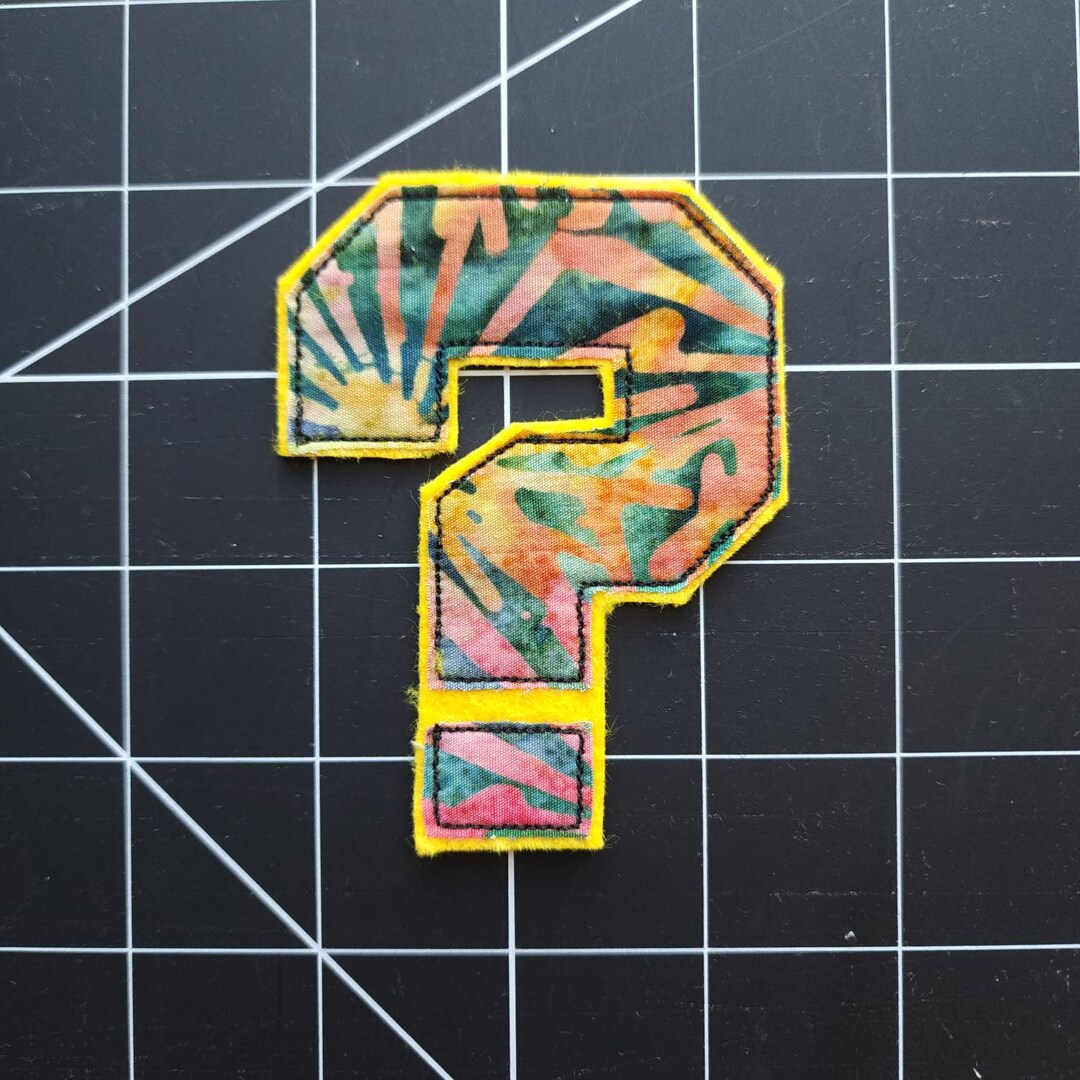 Question Mark Patch - Etsy