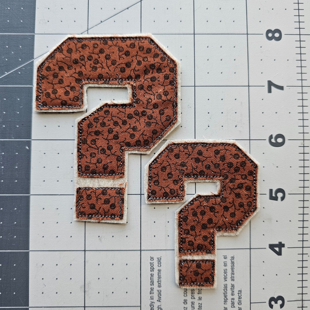 Question Mark Patch - Etsy