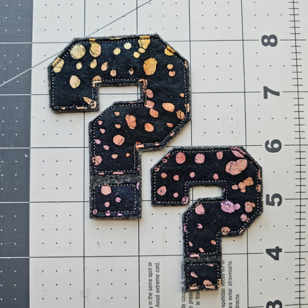 Question Mark Patch - Etsy