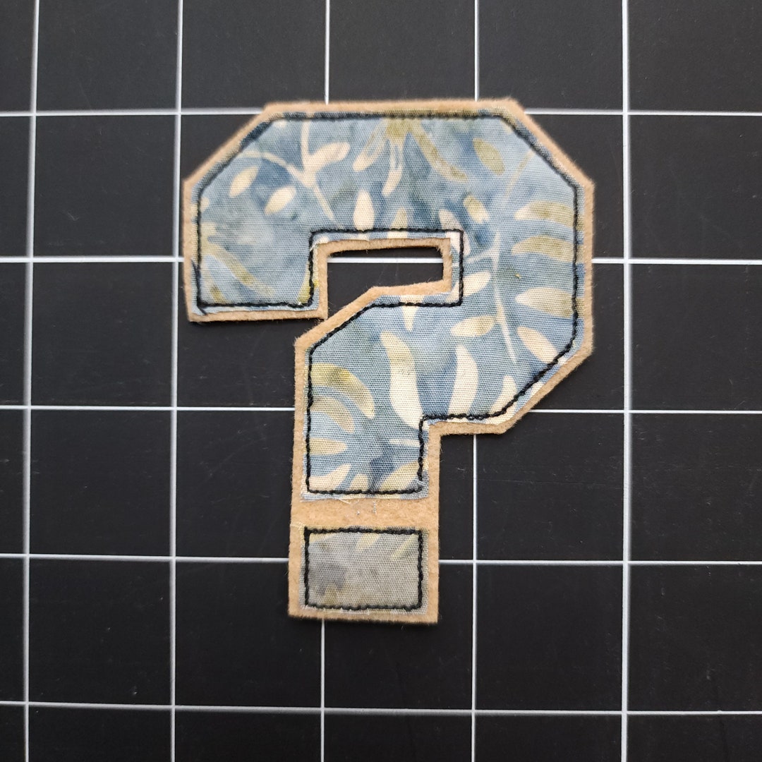 Question Mark Patch - Etsy