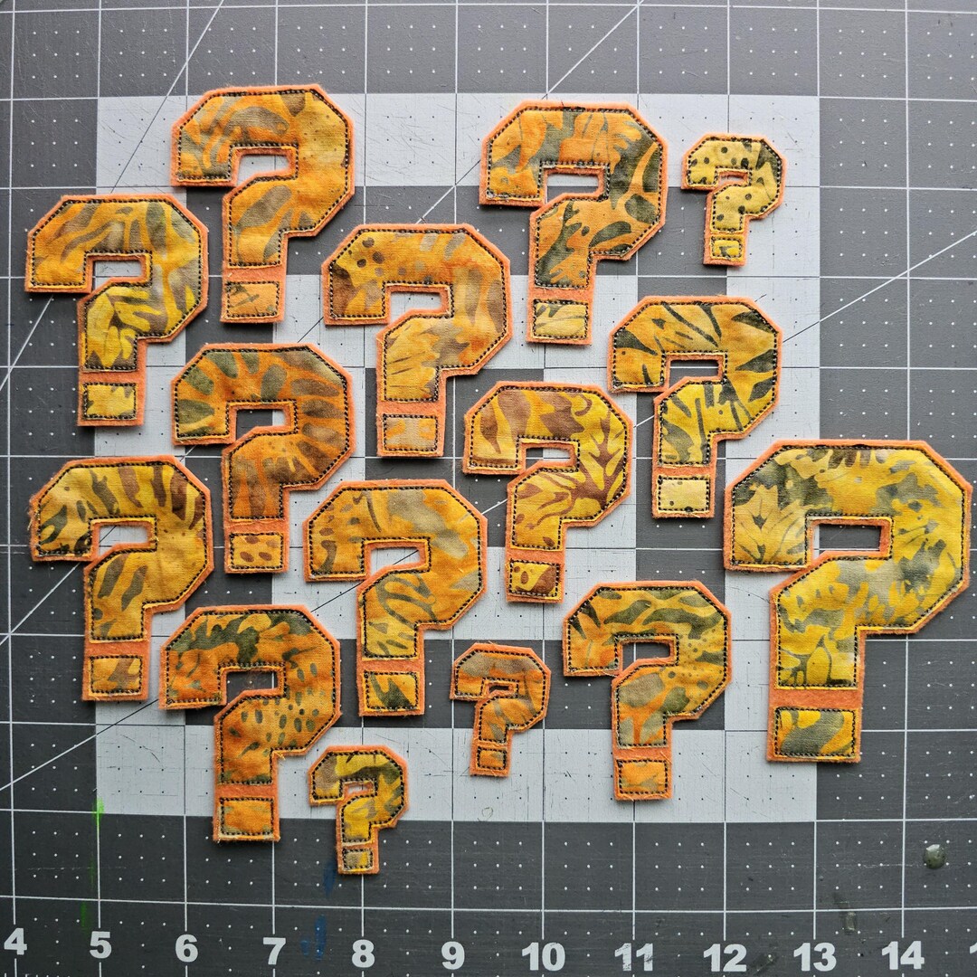 Question Mark Patch - Etsy