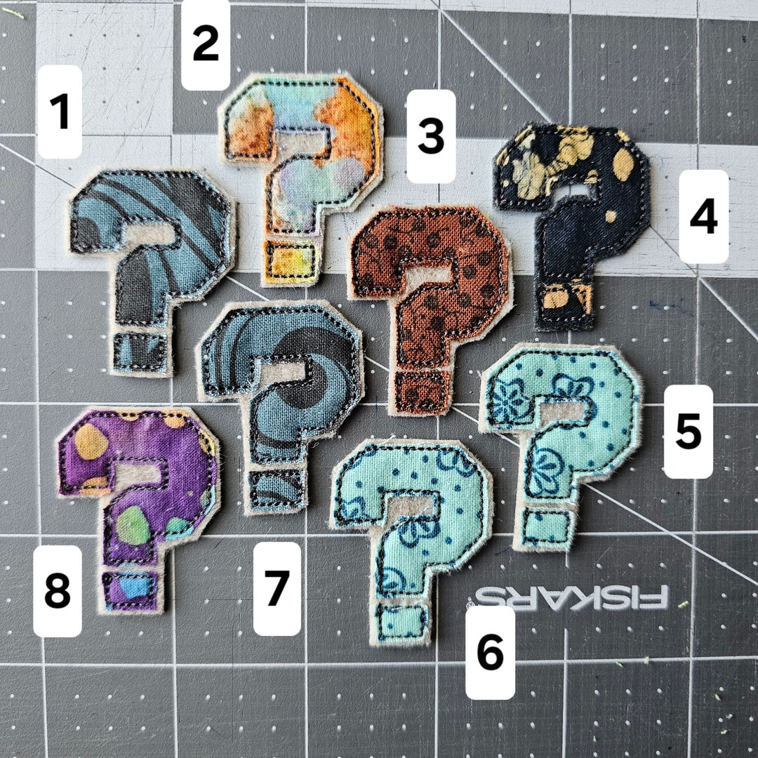 Question Mark Patch - Etsy