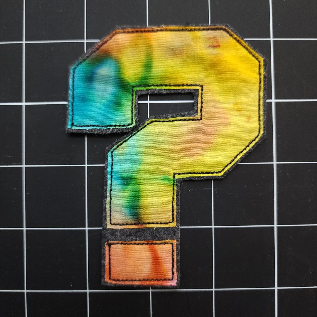 Question Mark Patch - Etsy