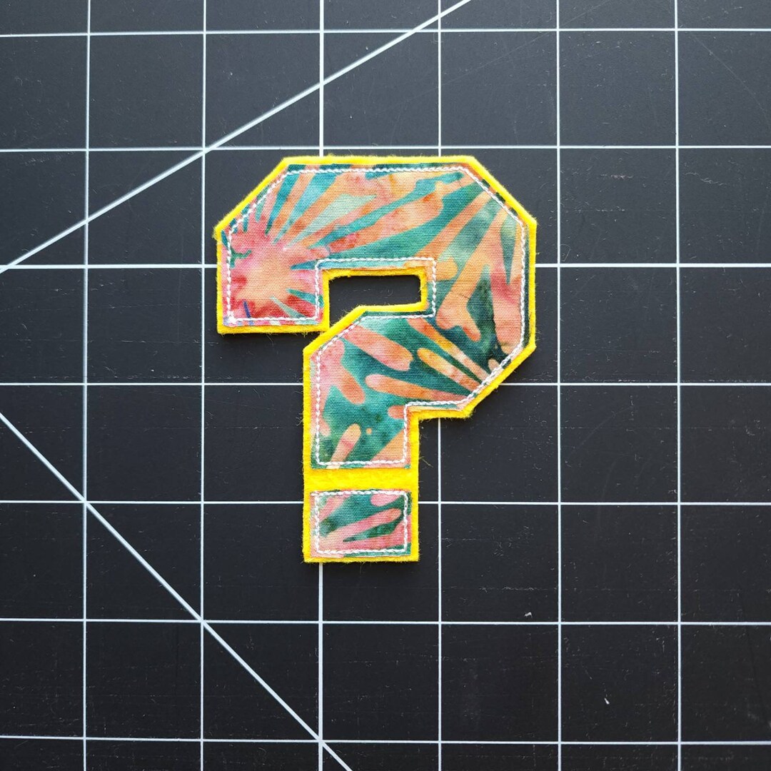 Question Mark Patch - Etsy
