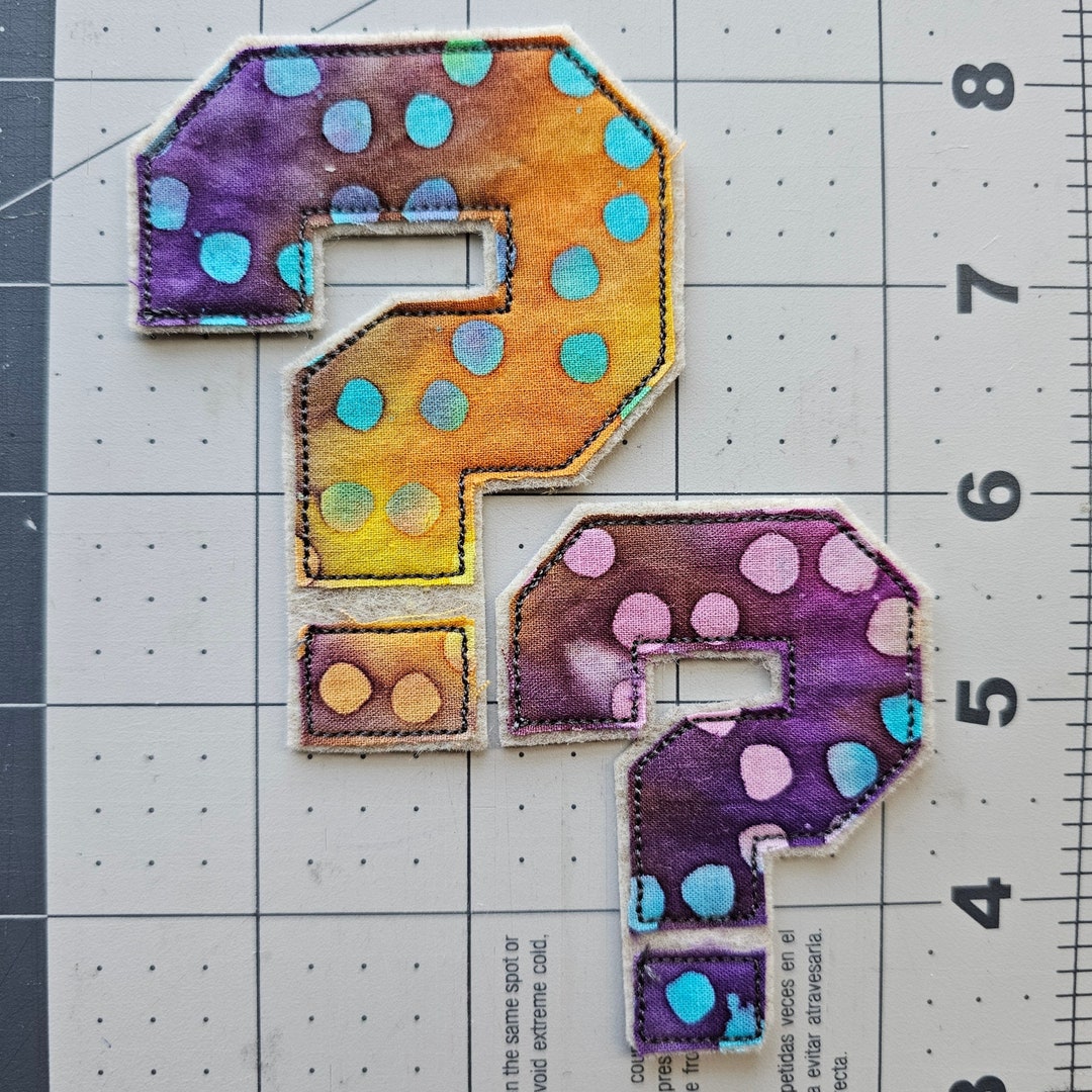 Question Mark Patch - Etsy