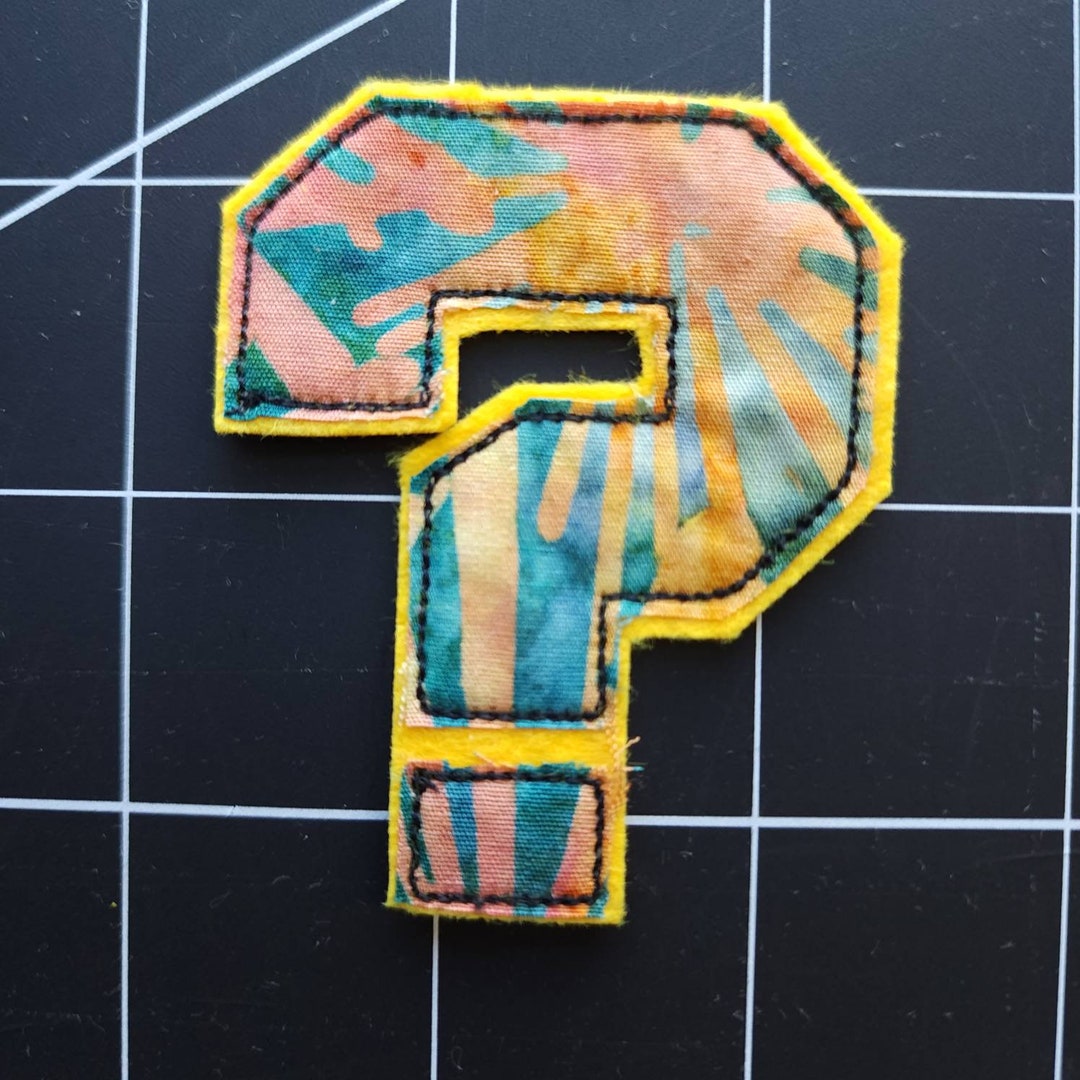 Question Mark Patch - Etsy