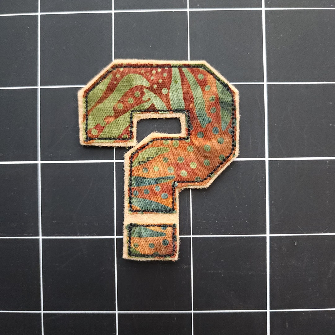 Question Mark Patch - Etsy