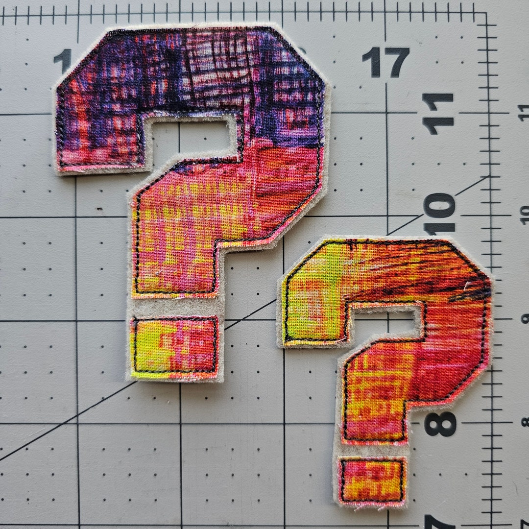 Question Mark Patch - Etsy
