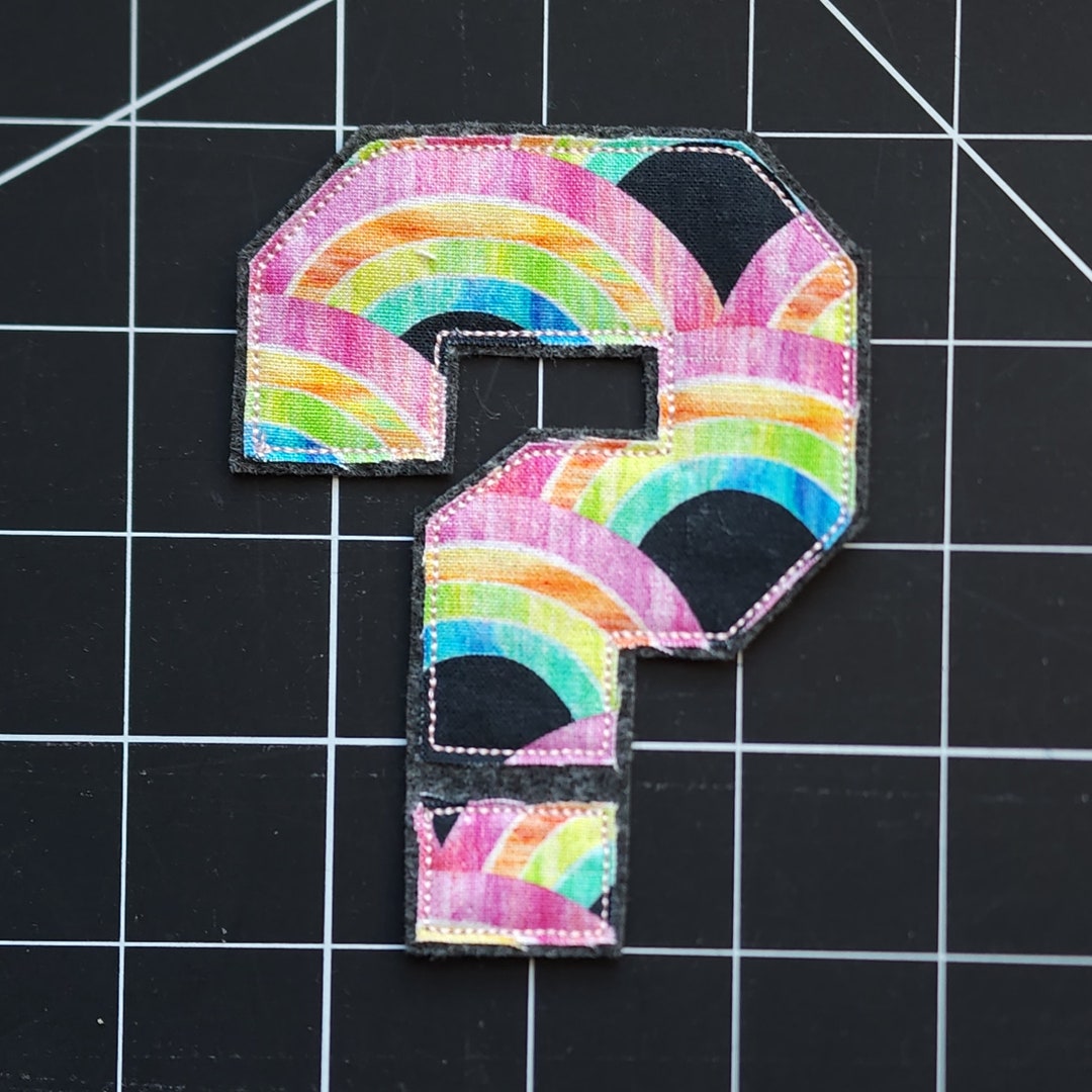 Question Mark Patch - Etsy
