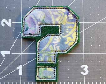 Tipper Question Mark Patch - Etsy