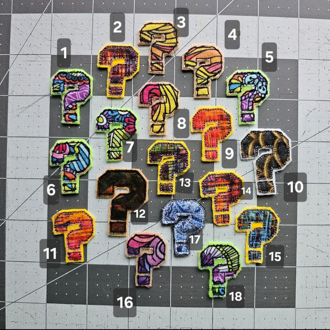 Question Mark Patch - Etsy