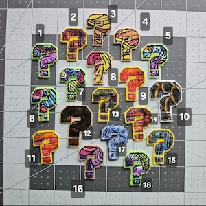 Question Mark Patch - Etsy