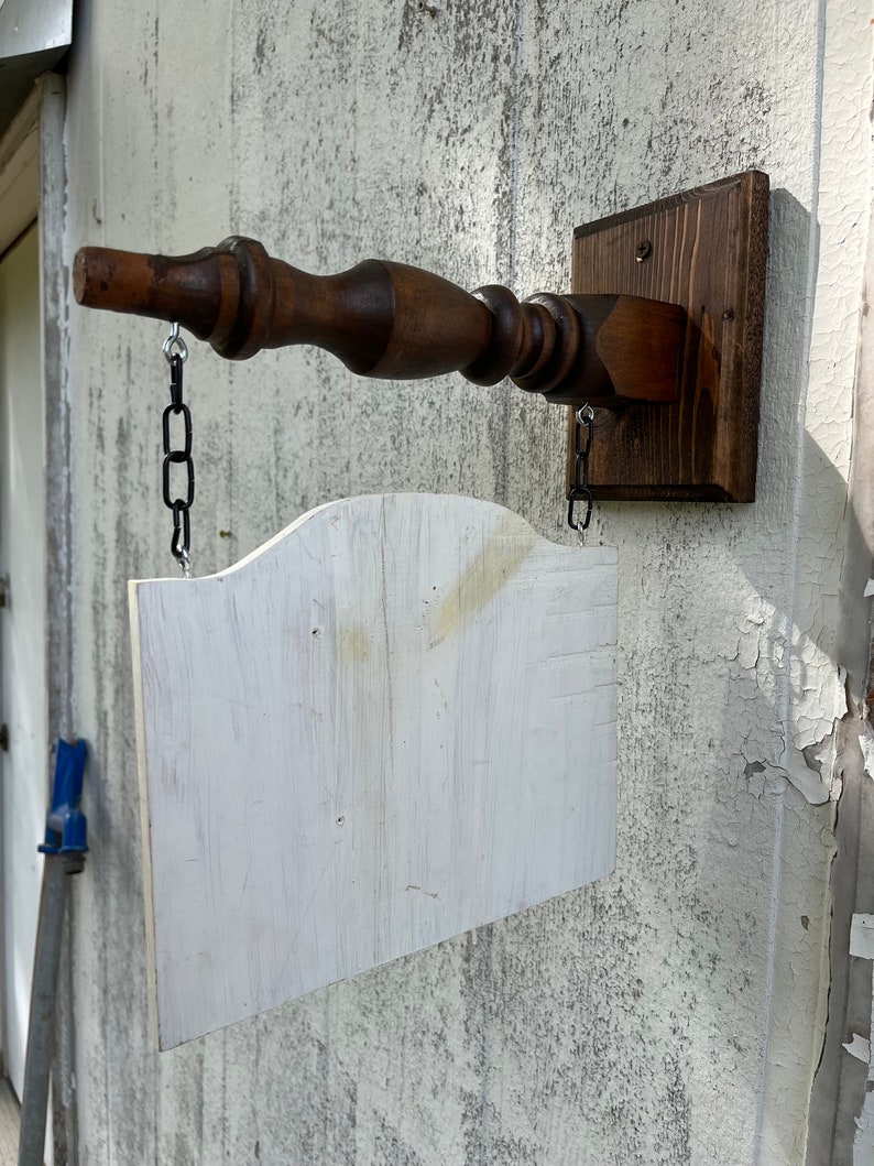 Hanging Vintage Repro Antiques Sign - Etsy