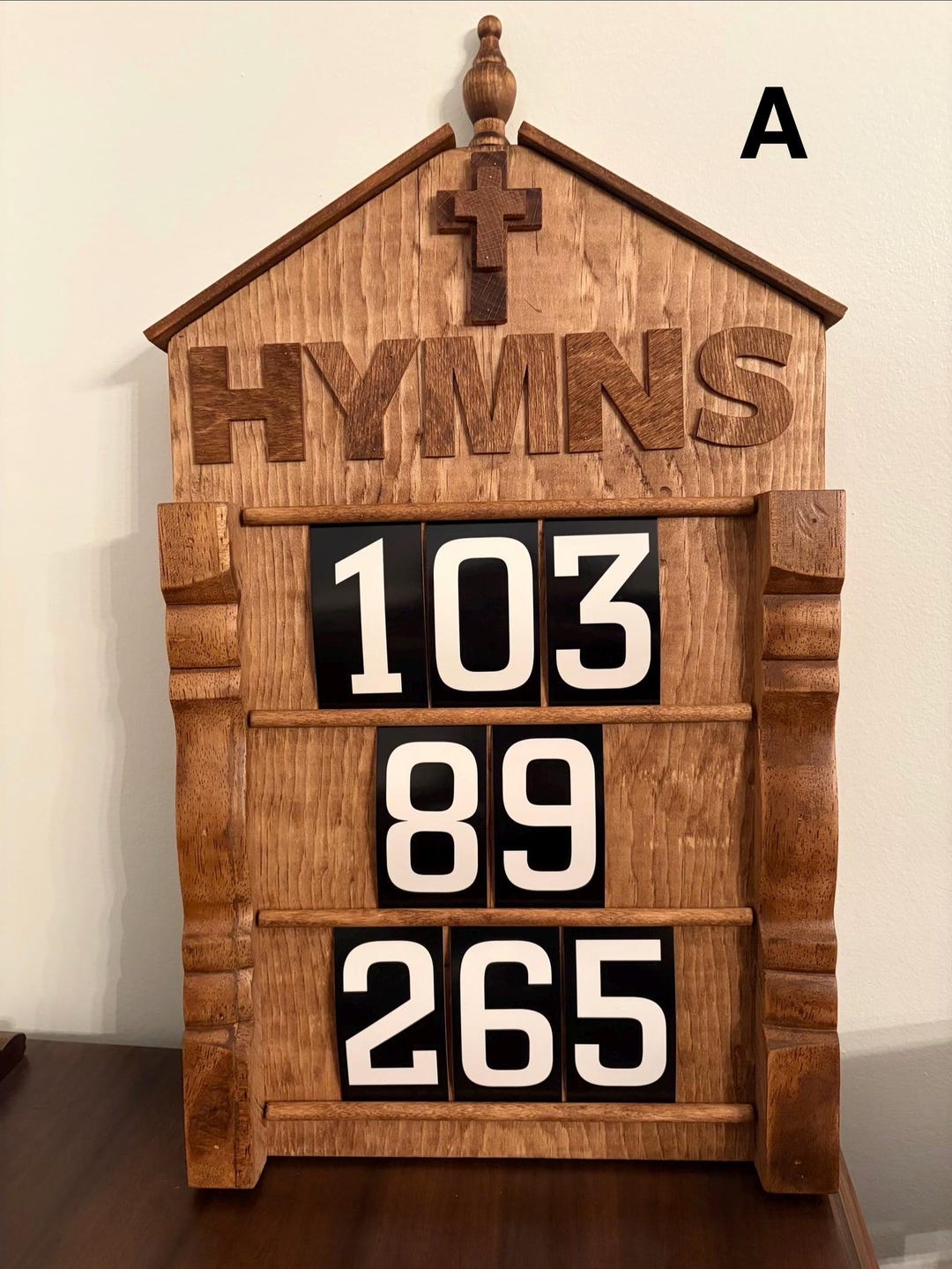 Antique Reproduction Church Hymn Board - Etsy