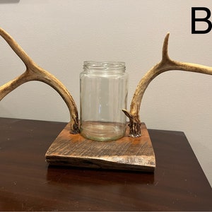 Deer Antlers W/ Vase Centerpiece - Etsy