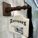 Hanging Vintage Repro Antiques Sign - Etsy