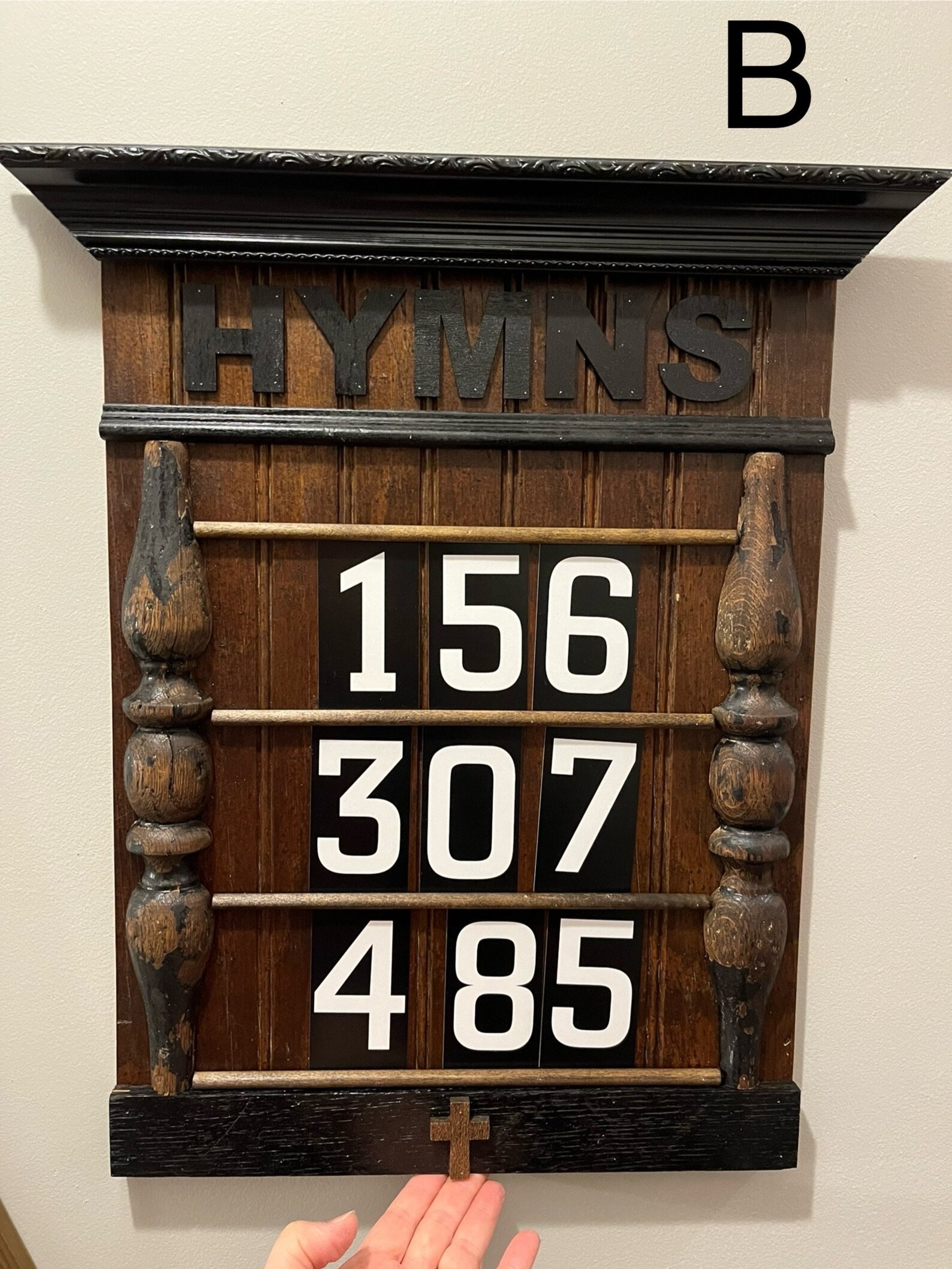 Antique Reproduction Church Hymn Board - Etsy