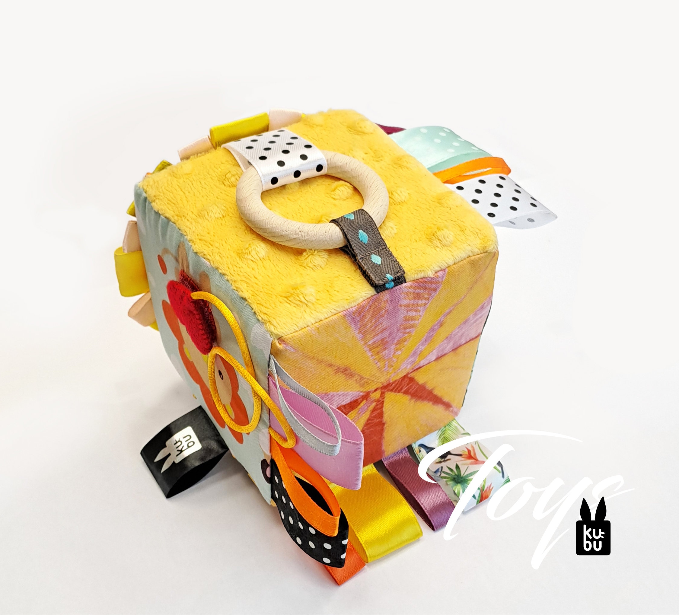 Activity Cube LION | Sensory Cube Baby Shower Gift Montessori Baby Toy ...