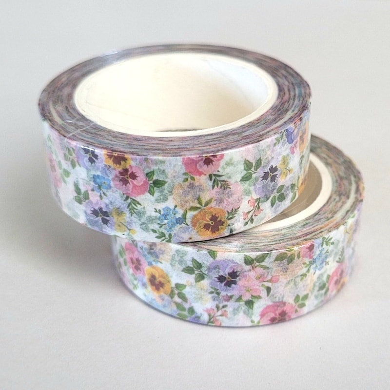 Flower Washi Tape - Etsy