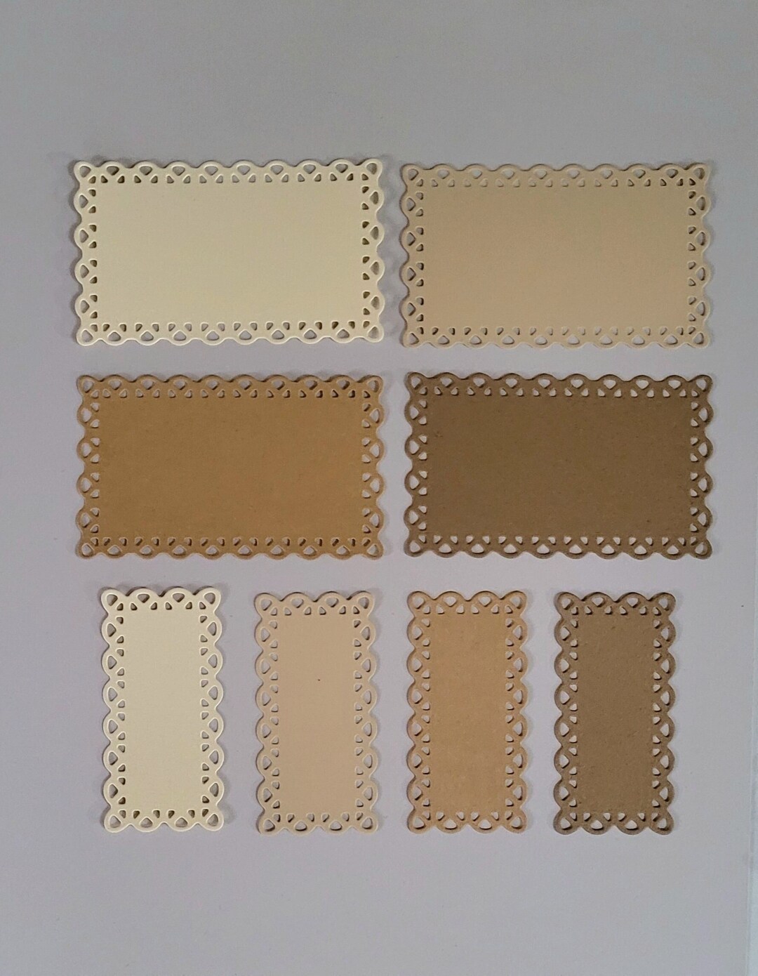 Laced Labels 16 Pcs Paper Cutouts Scrapbooking Cutouts - Etsy