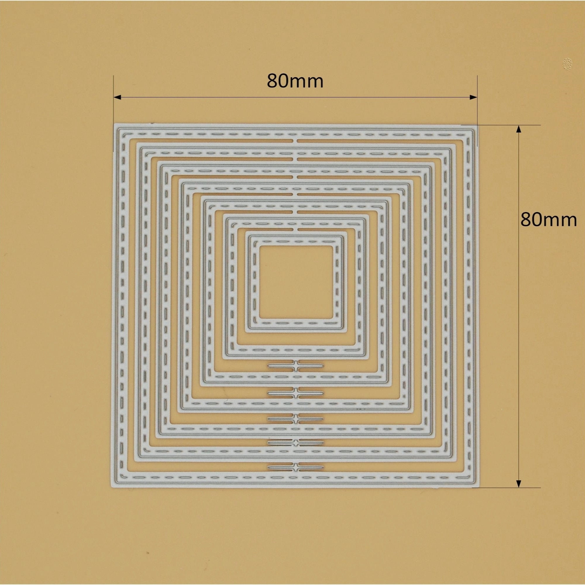 Squares Die cutters Metal die cuts Ideal for: Scrapbooking | Etsy