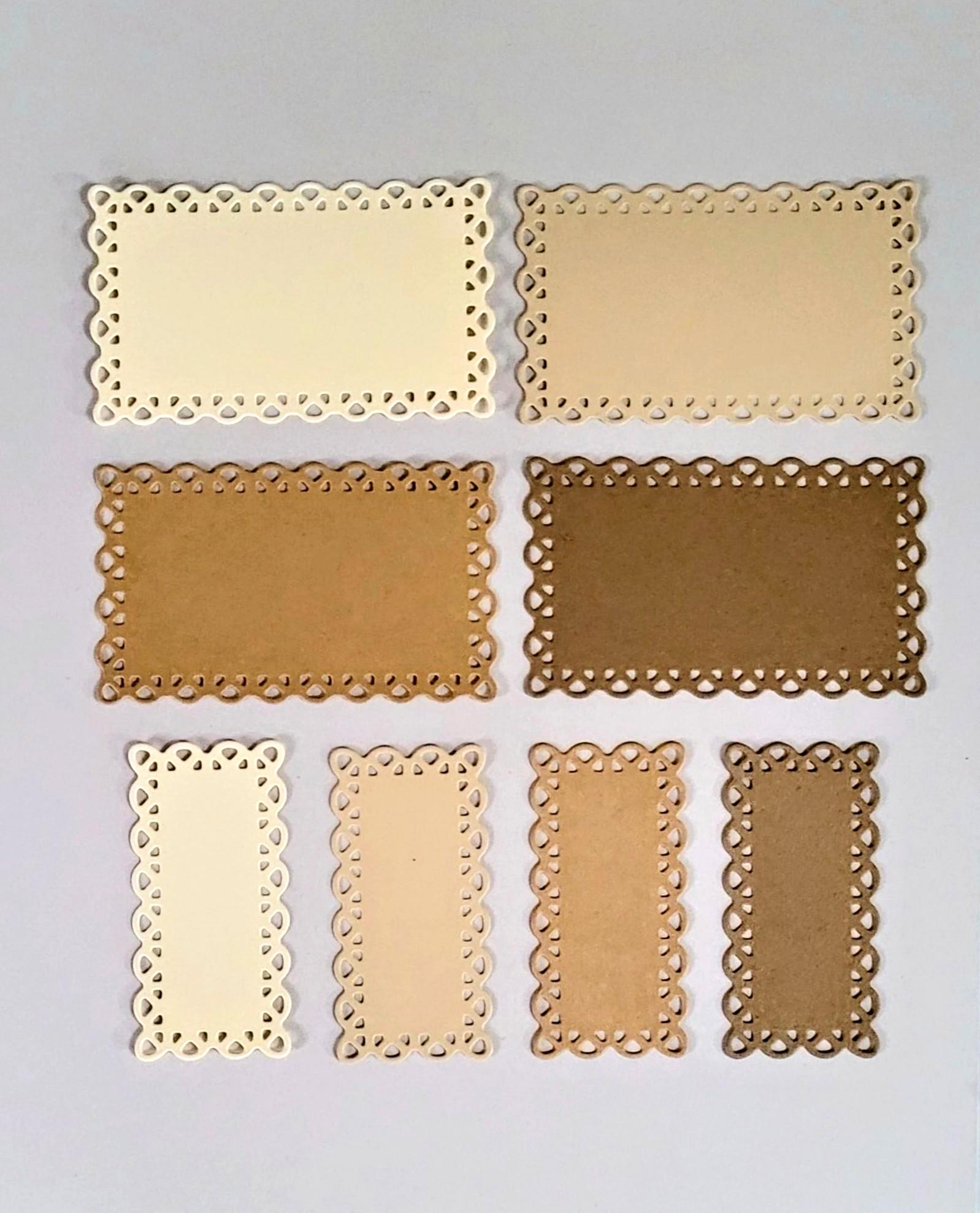 Solid Label Cutouts, Laced Cutouts, Scrapbooking Cutouts, Mixed Media ...