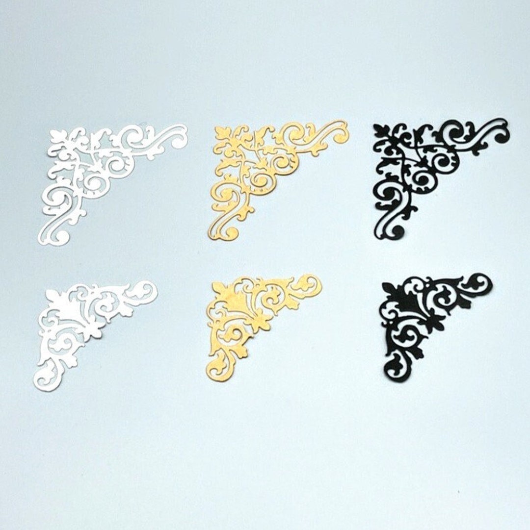 Lace Corner Frame Scrapbooking Cutouts - Etsy