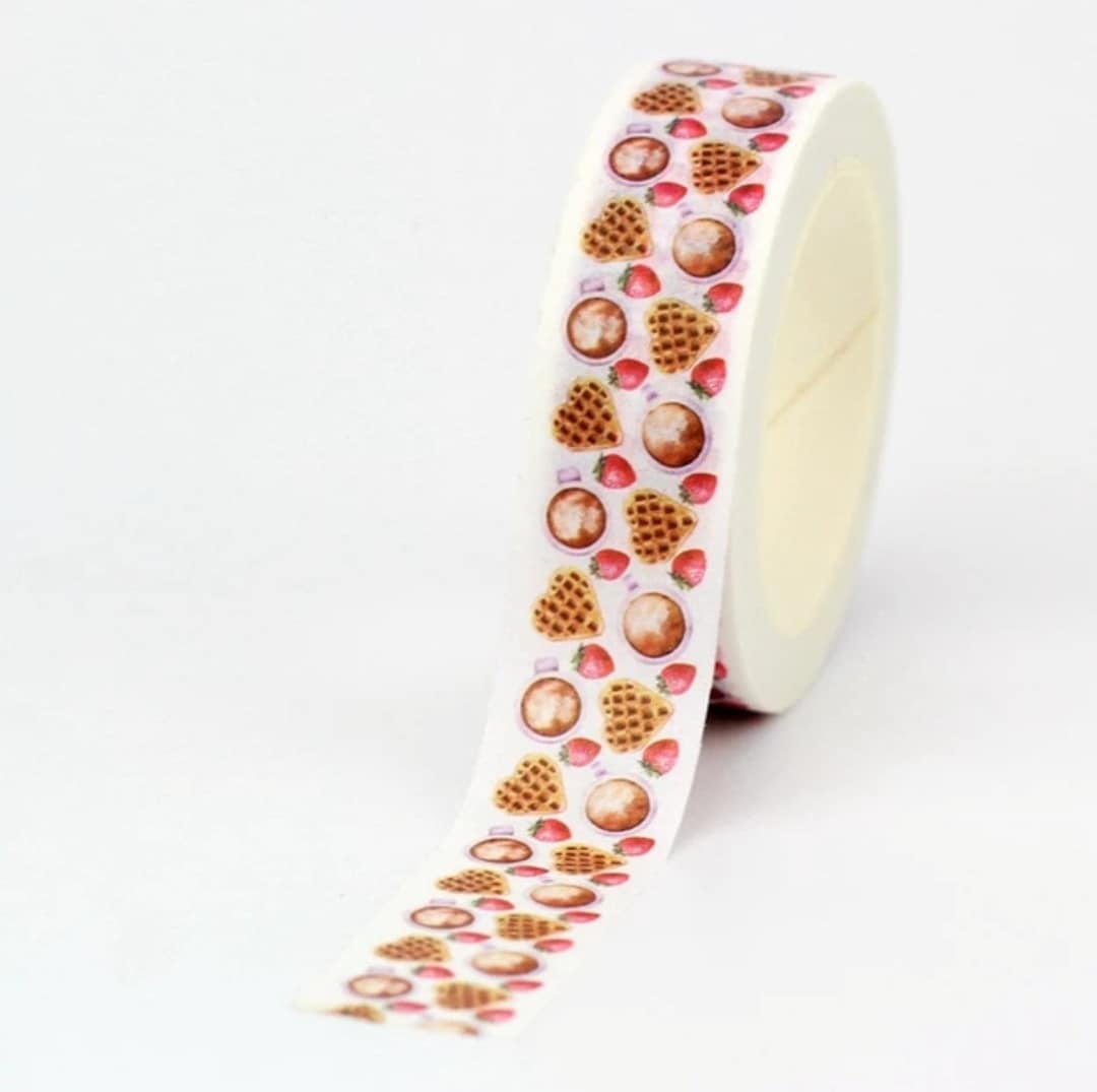 Strawberry Washi Tape, Fruits Washi Tape - Etsy