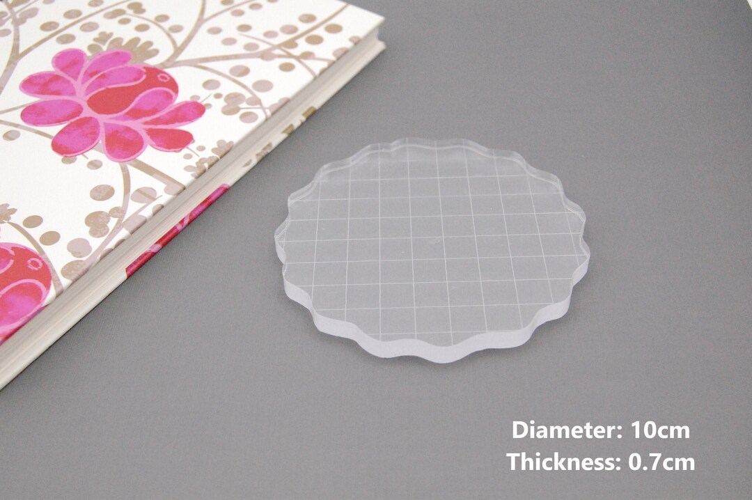 Stamping-block, Reusable Clear Stamping-block for Clear-stamps - Etsy
