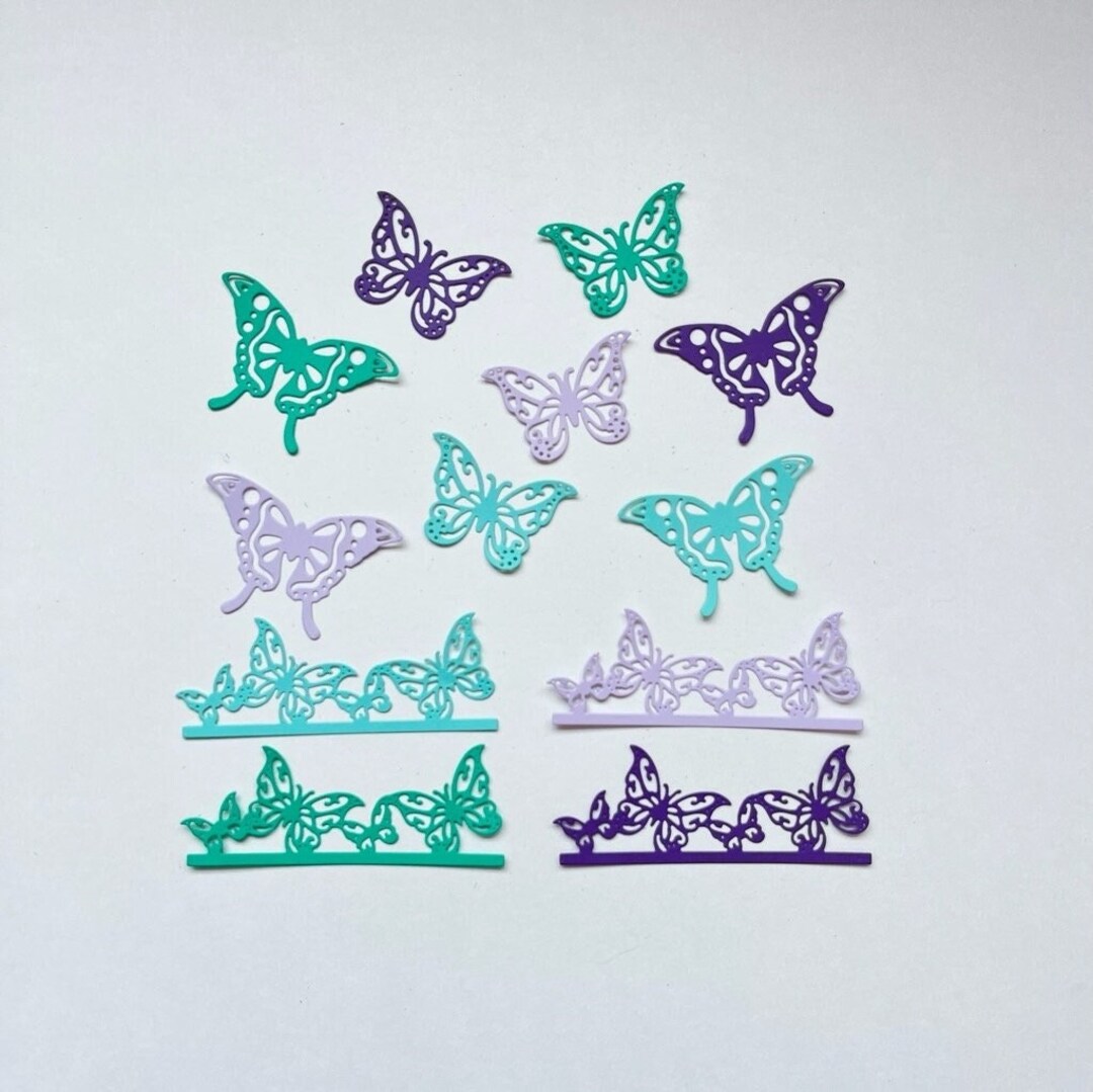 Butterflies Cutouts, Hollow Cutouts, Border Cutouts - Etsy