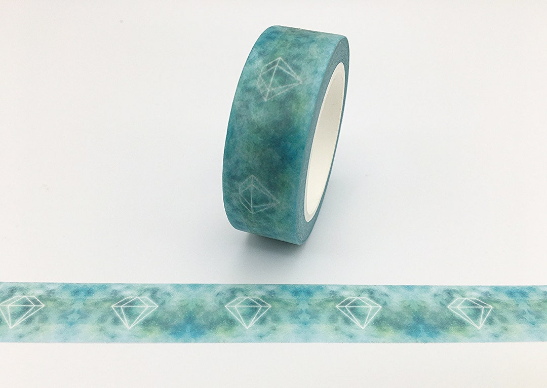 Diamond Watermark, Washi Tape, Scrapbooking Washi Tape Diamonds, 10m ...