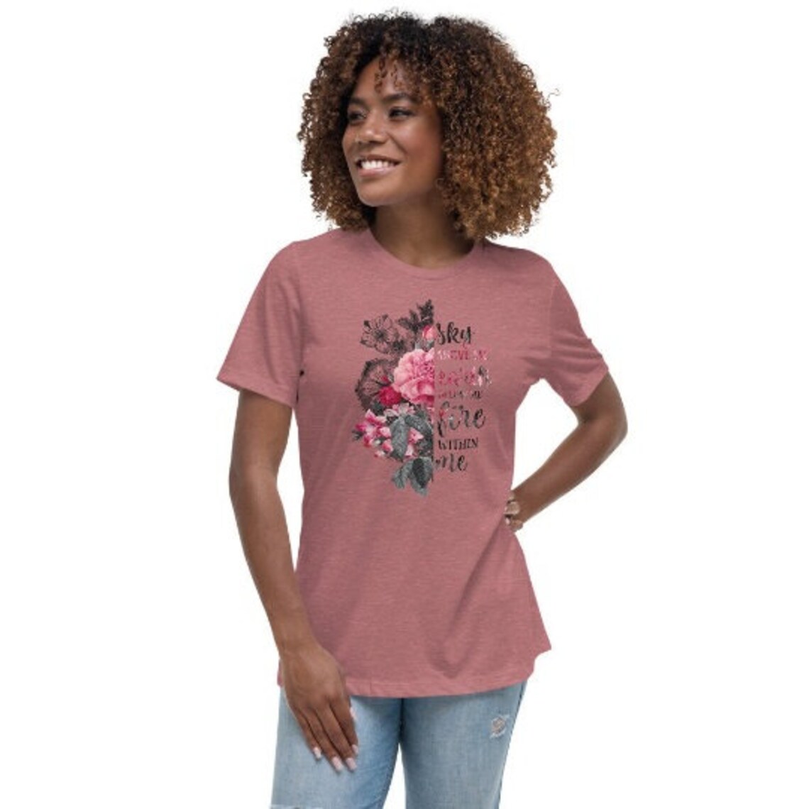 Fire Within Me Women's Relaxed T-shirt - Etsy