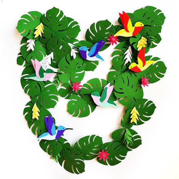 Tropical Garland - Etsy