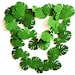 Monstera Garland, Tropical Greenery, Liana, Felt Garland, Banner ...