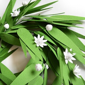 Jasmine Liana, Stephanotis Floribunda, Madagascar Liana, Garland, Felt ...