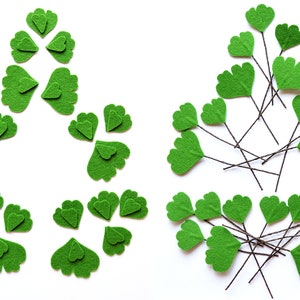 Venus Hair Fern, Adiantum Capillus-veneris Fern, 7 Twigs, Maidenhair ...