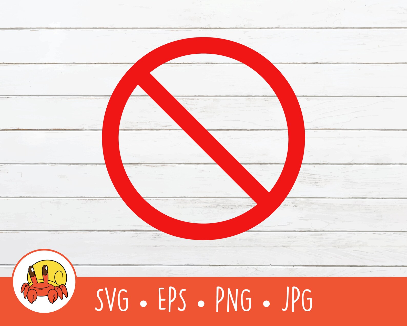No Symbol SVG Vector Do Not Sign Cut File For Cricut PNG | Etsy