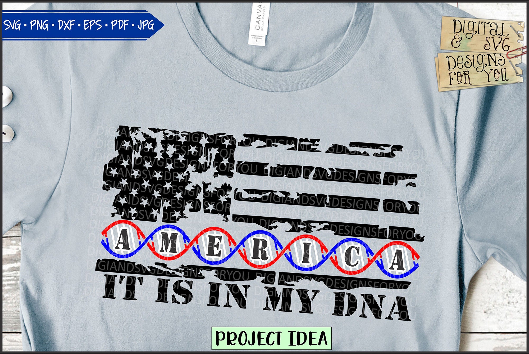 America DNA svg American Flag svg Dna svg cut file Grunge | Etsy