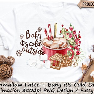 Baby Its Cold Outside Marshmallow Latte Hot Chocolate - Etsy