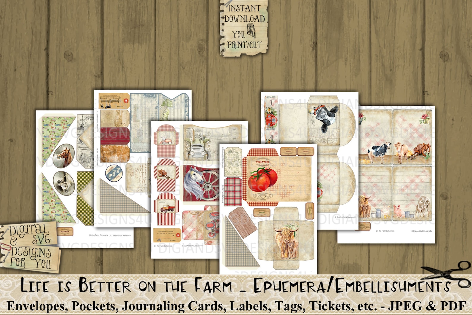 Life is Better, on the Farm, Ephemera, Farm Life, Country Living ...