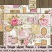 Shabby, Vintage, Master Board, Collage Sheet, Roses, Printable, Digital ...